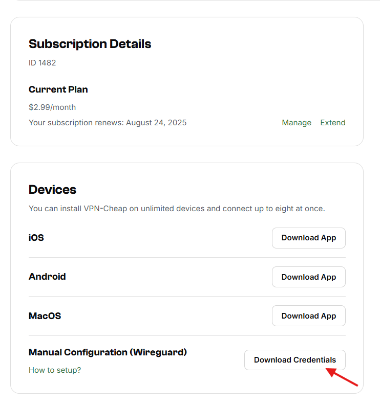 How to set up VPN for Wireguard -Windows – Proxy-Cheap.com