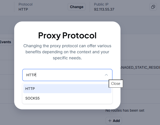 How to change proxy protocol? – Proxy-Cheap.com